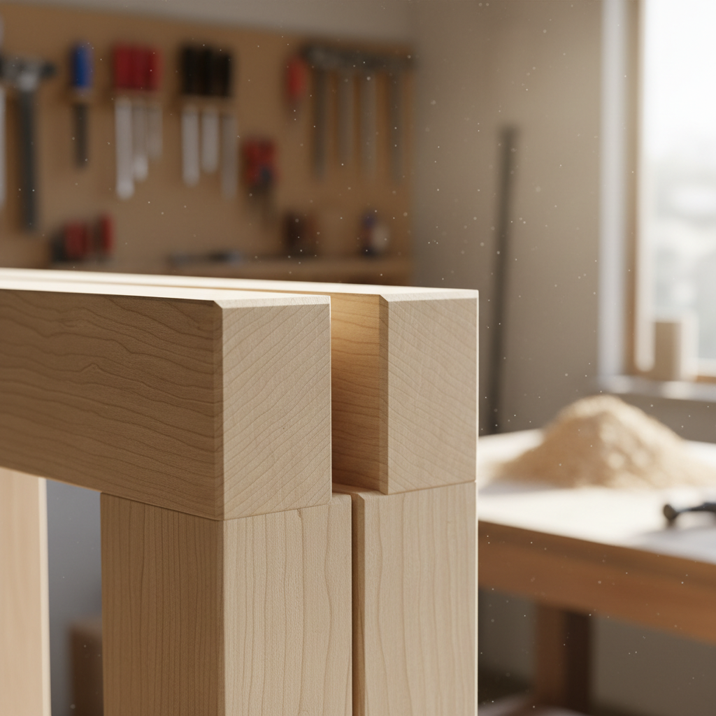 Through Tenons Done Right With Clean Shoulders - Master Wood Crafters